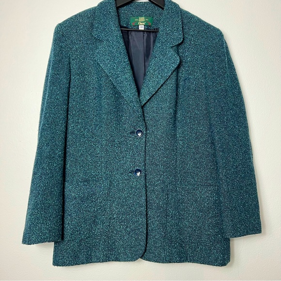Orvis | Jackets & Coats | Vintage Orvis Woolmohair Herringbone Blazer ...
